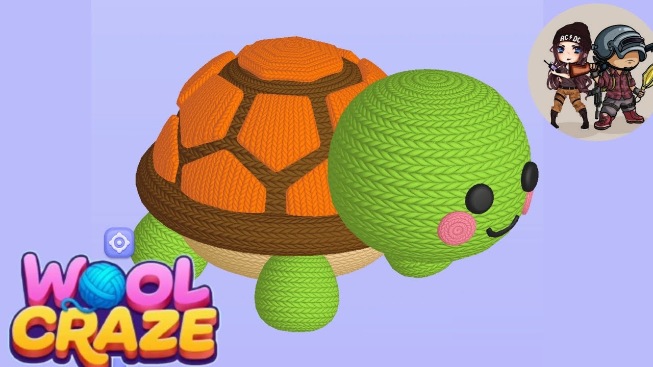 Wool Craze Puzzle level 66 Turtle | Mobile Gameplay Walkthrough | - YouTube