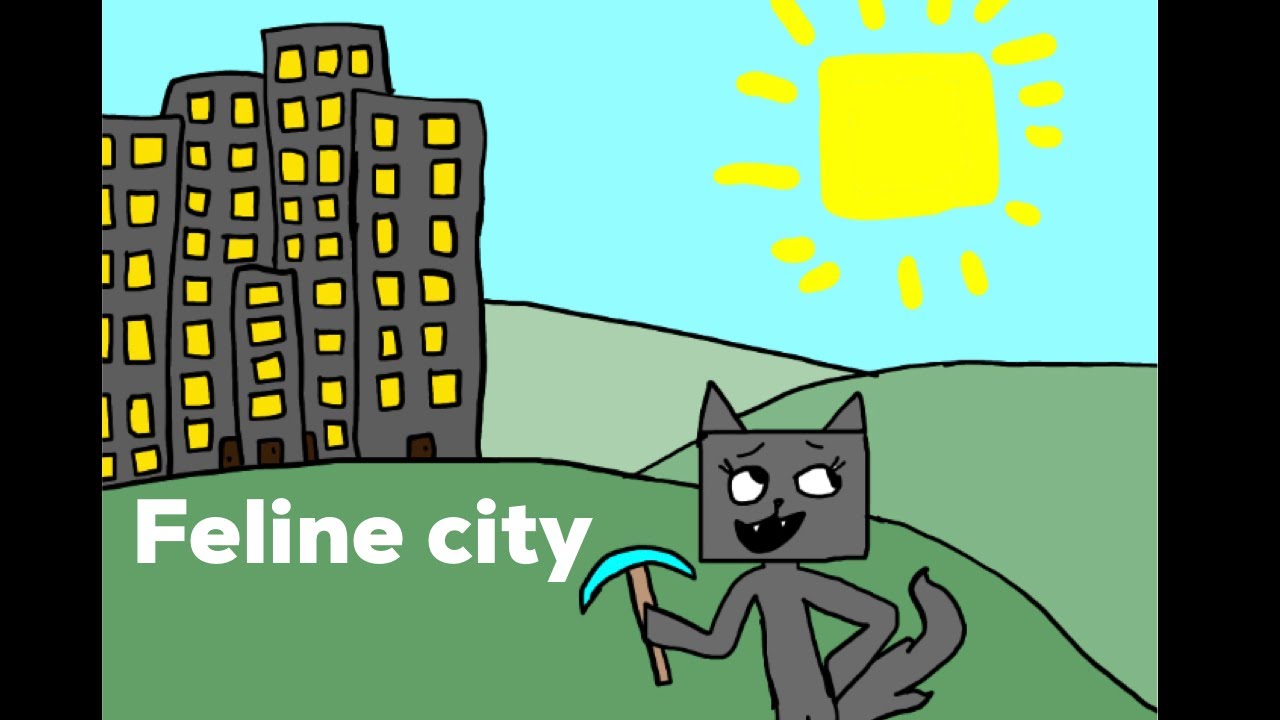 I’m starting a new city, called cat city in Minecraft - YouTube