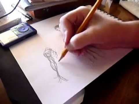 Sounds of Drawing with Pencil - YouTube