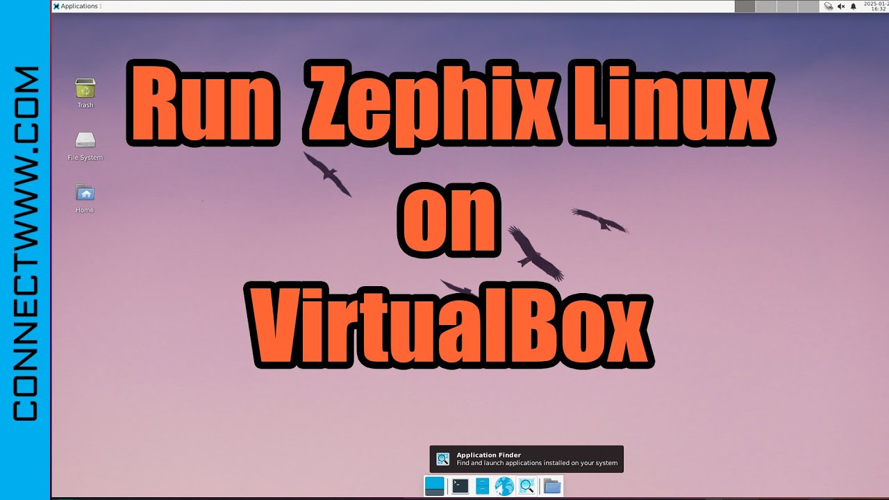 How to Run Zephix Linux on VirtualBox | Live Linux OS based on Debian - YouTube