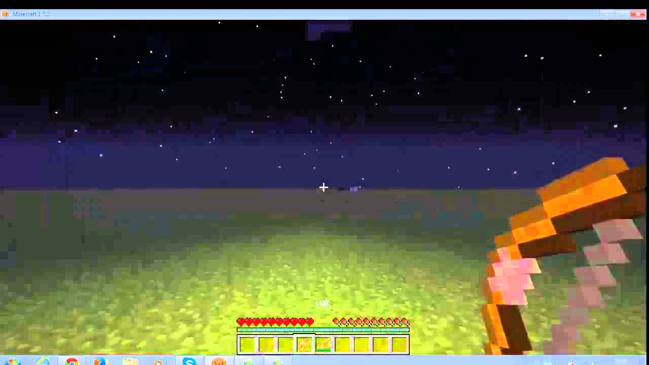 MiNeCrAfT CrAfTiNg #1 ŁuK i WęDkA - YouTube