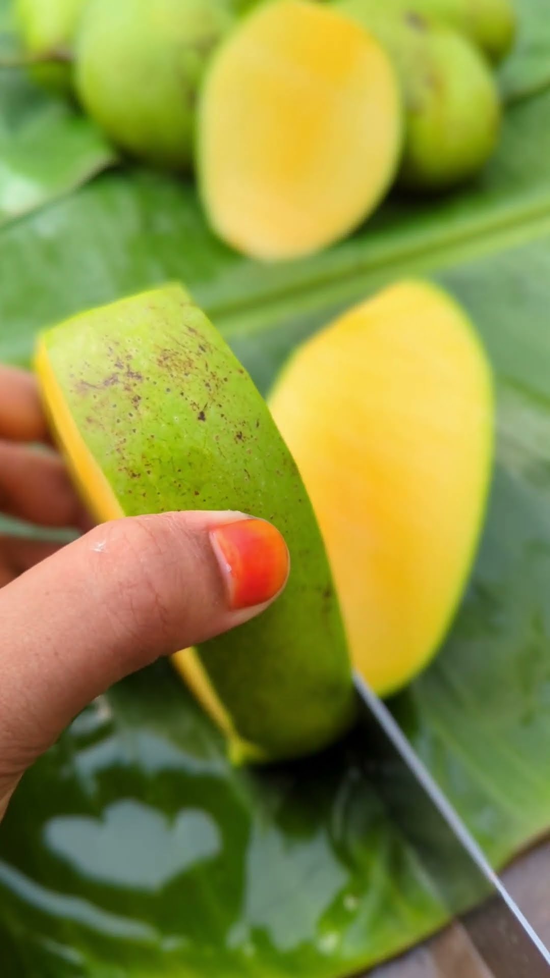 mango chat recipe (আম মাখা) #food #viral #shorts - YouTube