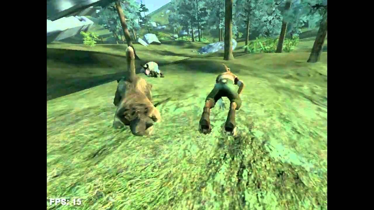 Overgrowth Alpha - Animal run test - YouTube