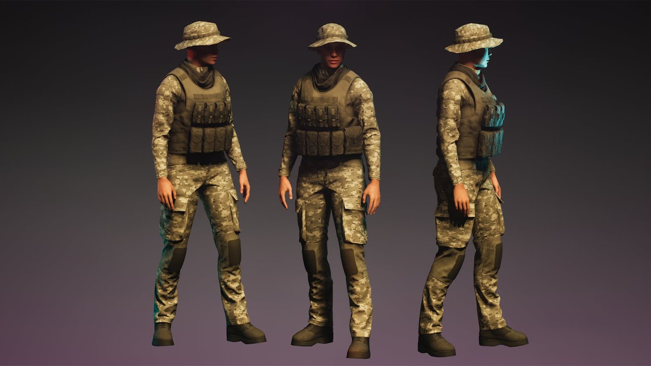 "Tactical Clothing For MetaHuman" How to add custom clothing for ...