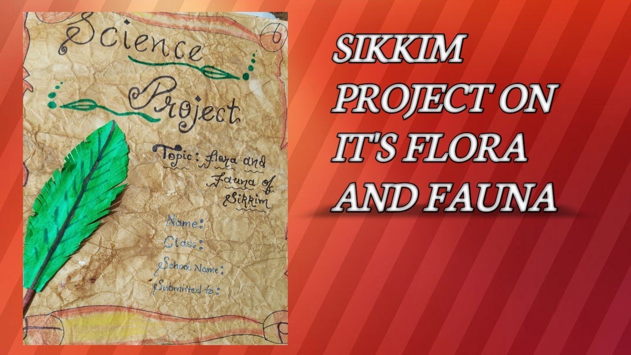 Sikkim Science Project| Flora and fauna| CBSE| Project Ideas| Learning ...