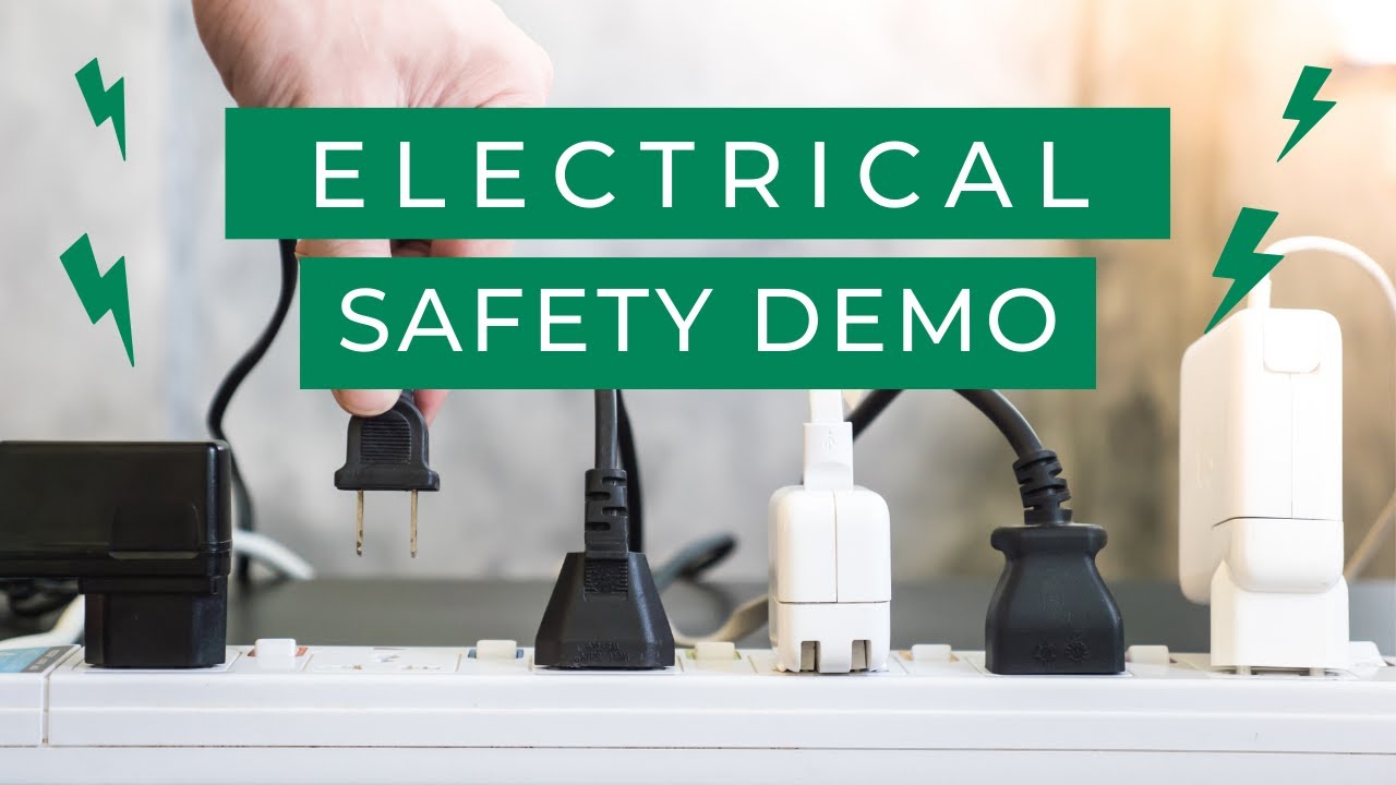 Electrical safety demonstration: Featuring Neon Leon & Lightning Liz ...