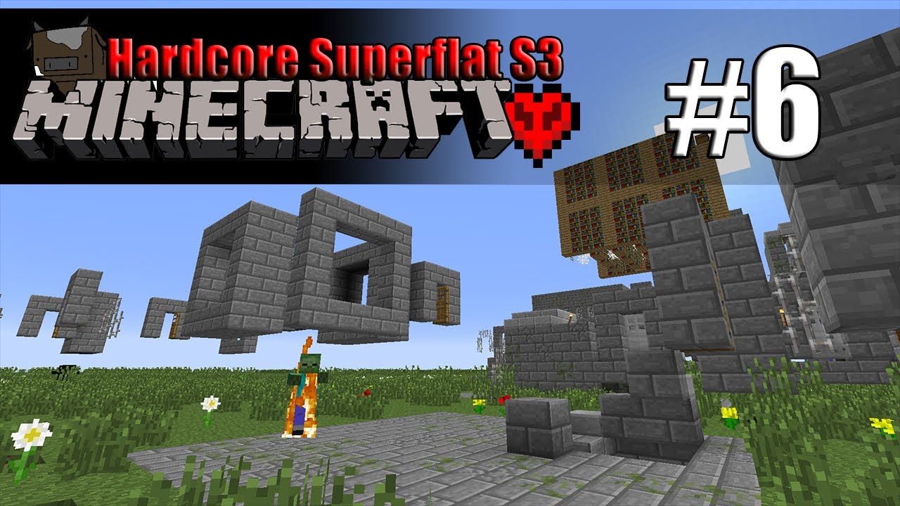 Minecraft: Hardcore Superflat S3 - Episode 6 - Stronghold??? - YouTube