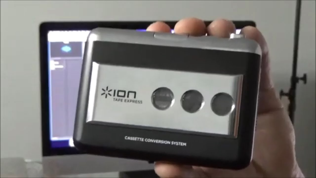 Ion Tape Express Transfer Your Cassette Tapes To Digital - YouTube