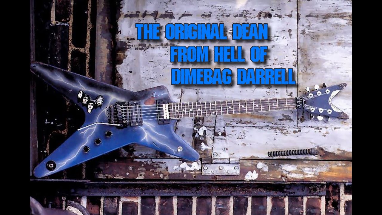 The Original Dean From Hell of Dimebag Darrell - YouTube