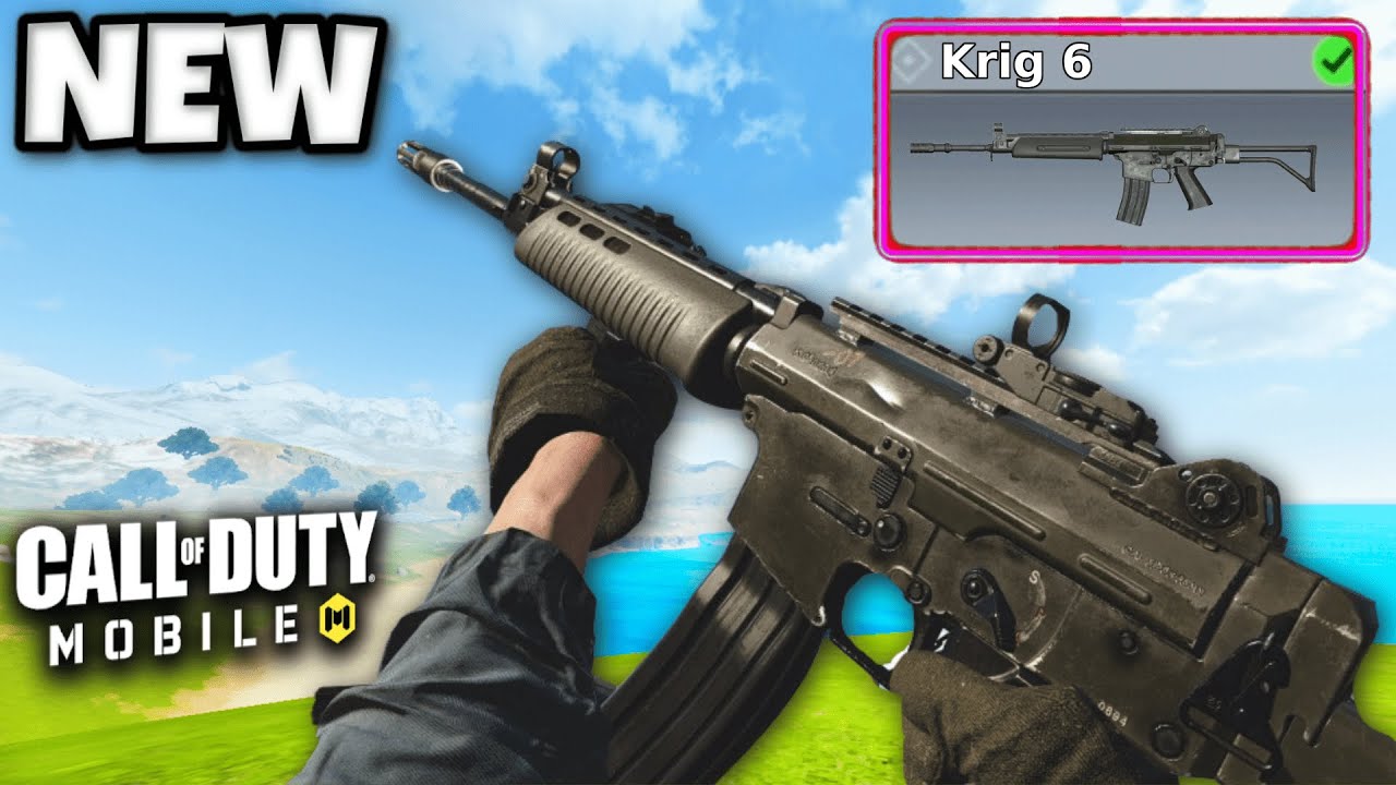 *NEW* KRIG 6 GUN in COD MOBILE!! 🤯 (SEASON 9) - YouTube