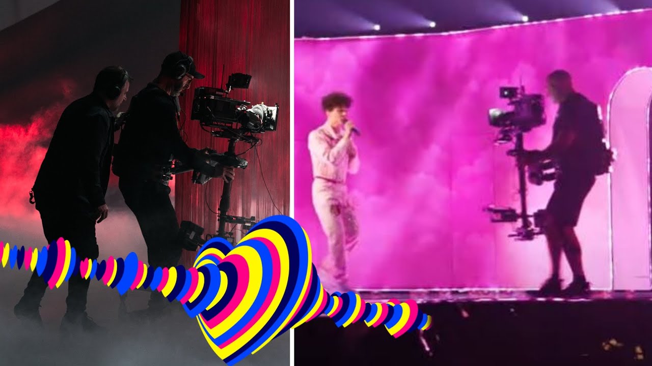 ESC 2023 Steadicam Operators John Clarke, Dominic Jackson, & Martin ...