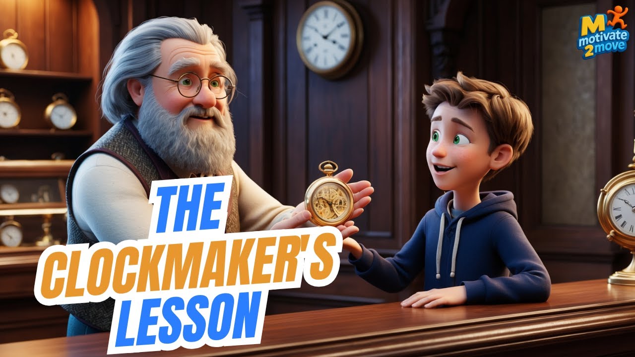🕰 The Clockmaker’s Gift | Motivate to Move | Animated Short Film #m2m # ...