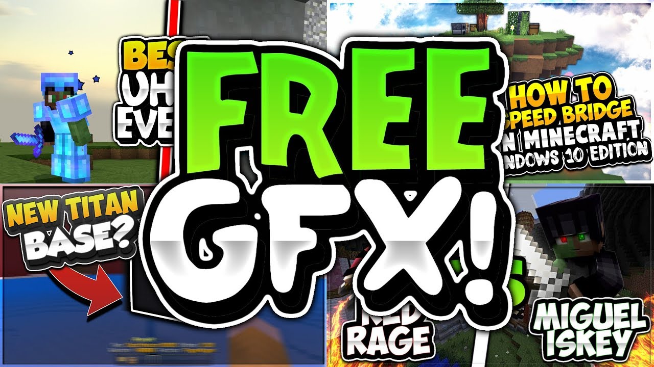 FREE MINECRAFT/NORMAL GFX! - YouTube