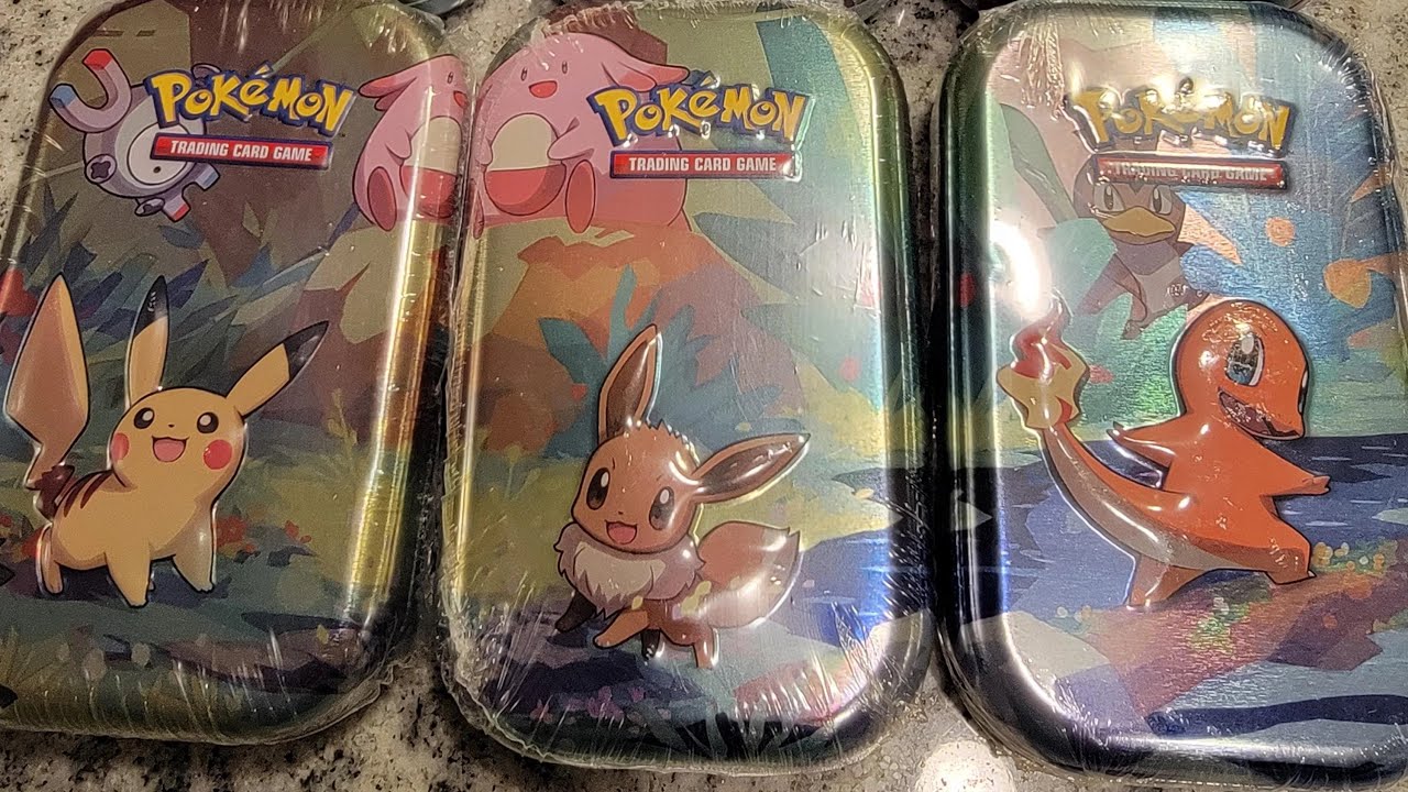 Finding OLD tins at Dollar General or did i??? Pokémon tin opening ...