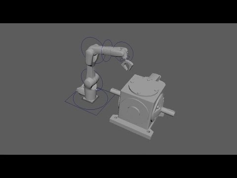 INDUSTRIAL ROBOT MOVEMENT | MAYA SIMULATION - YouTube