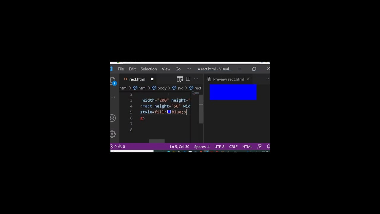 SVG Rectangle Rectangle In HTML CSS svg YouTube SVG Rectangle Rectangle In HTML CSS svg YouTube