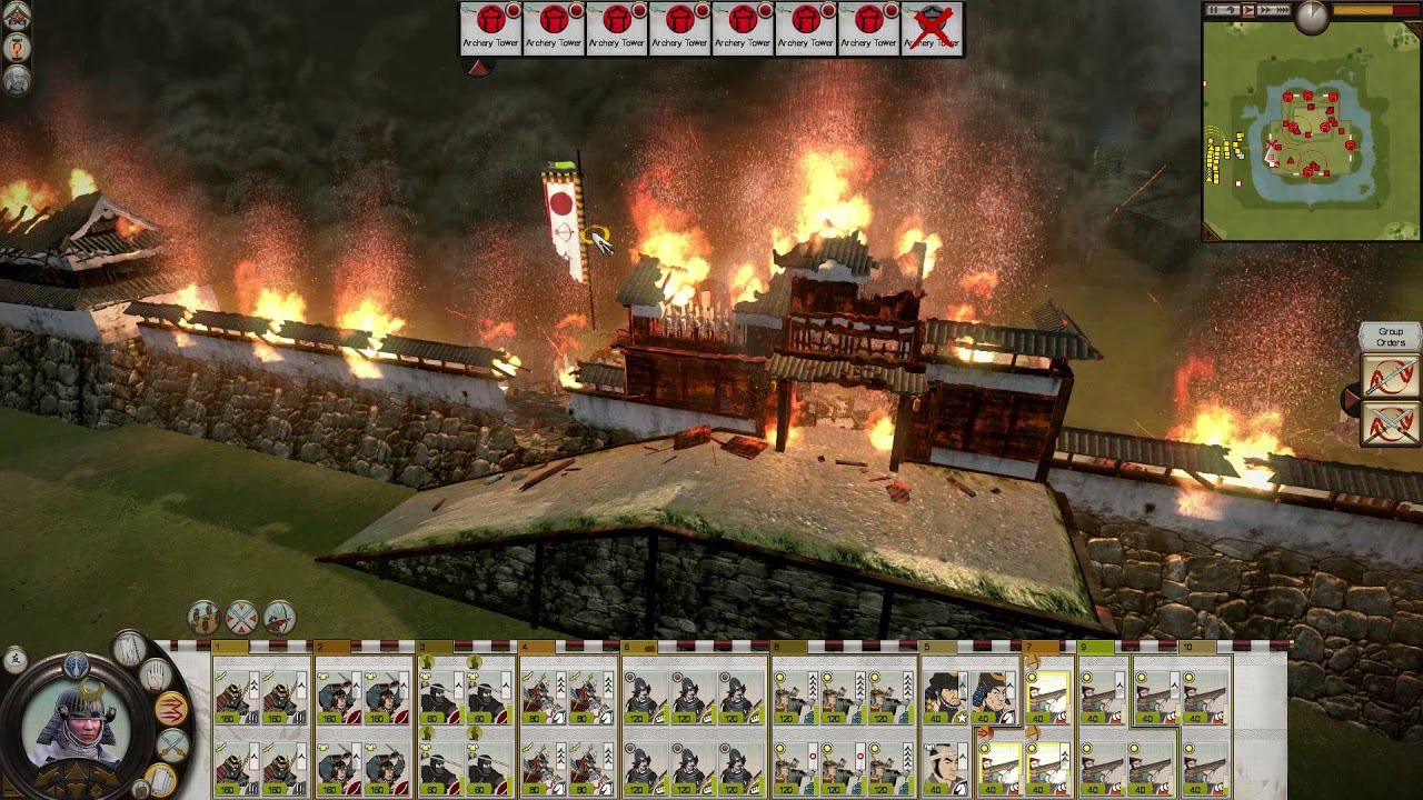 Total War Shogun 2 ( Gia tộc Otomo ) Phần 10 : Kyoto rực lửa - YouTube