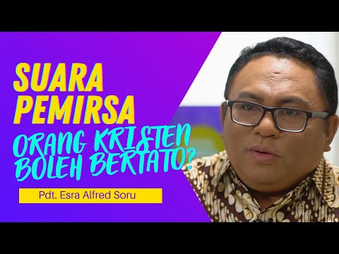 Q & A PDT. ESRA ALFRED SORU : ORANG KRISTEN BOLEH BERTATO?