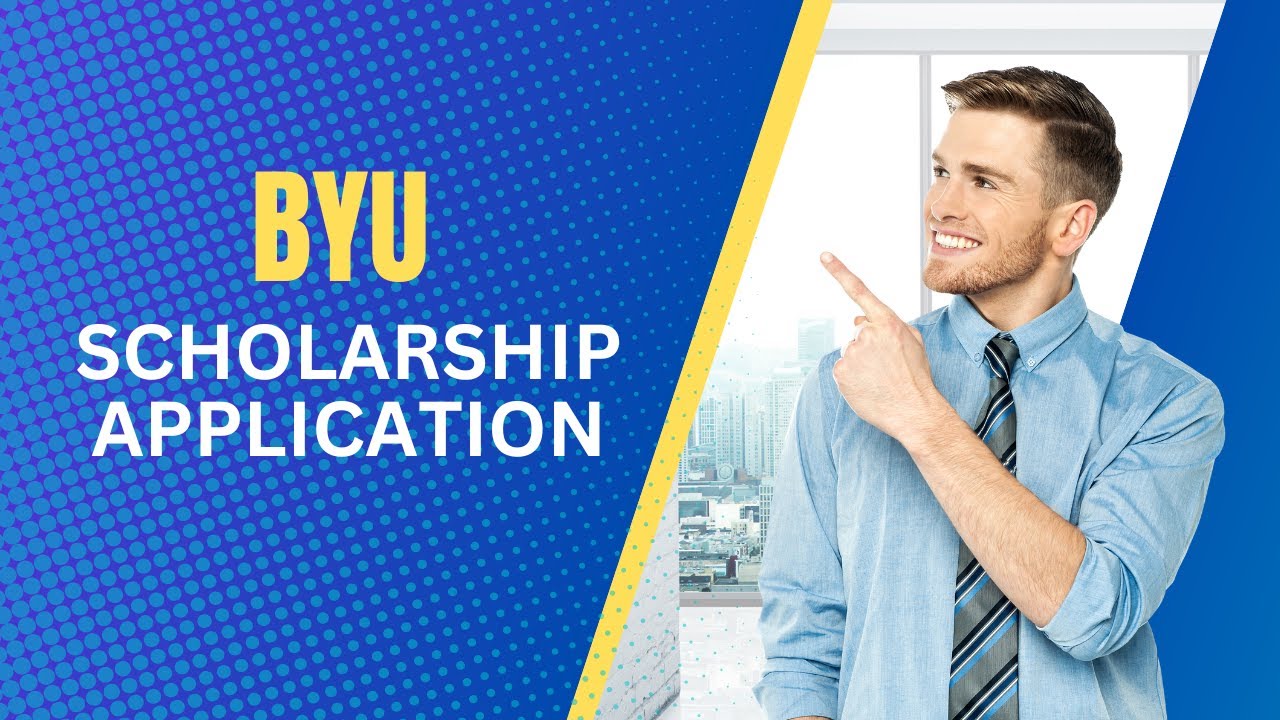 BYU Scholarship Application - YouTube
