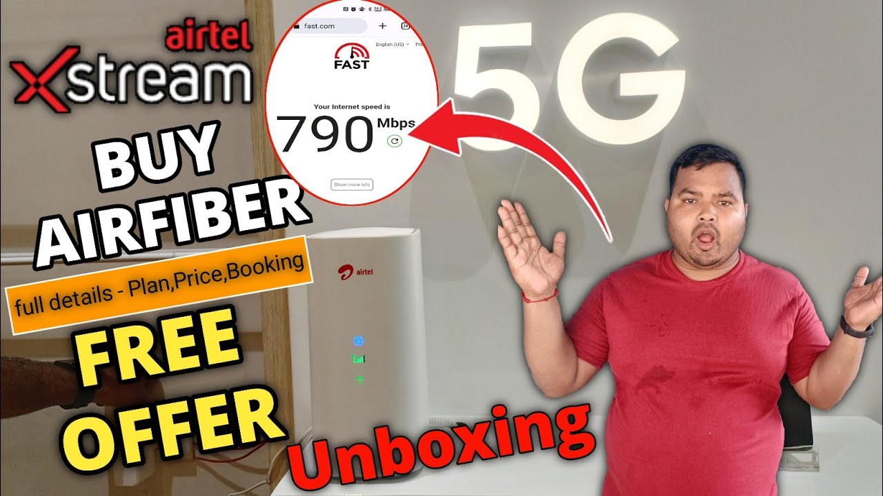 Airtel Xtreme Airfiber Full Details In Hindi | Airtel Airfiber ...