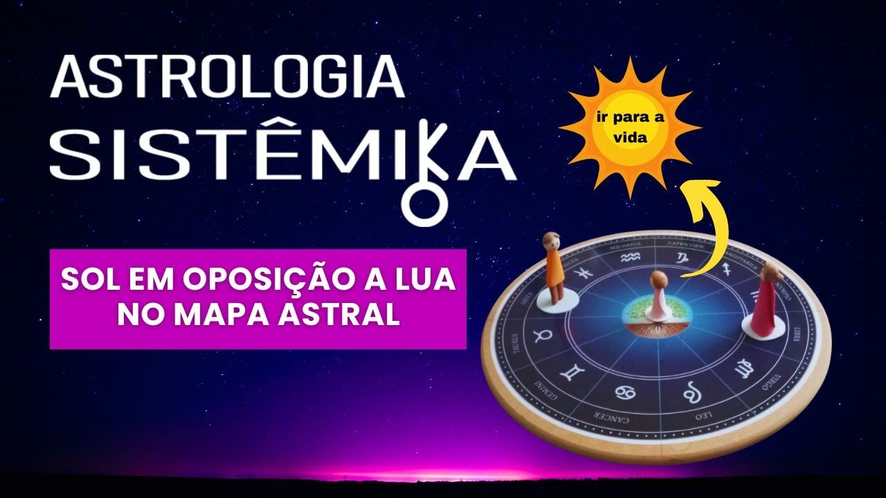 🌞🌛Astrologia Sistêmica: Sol oposto a Lua no Mapa Astral - YouTube