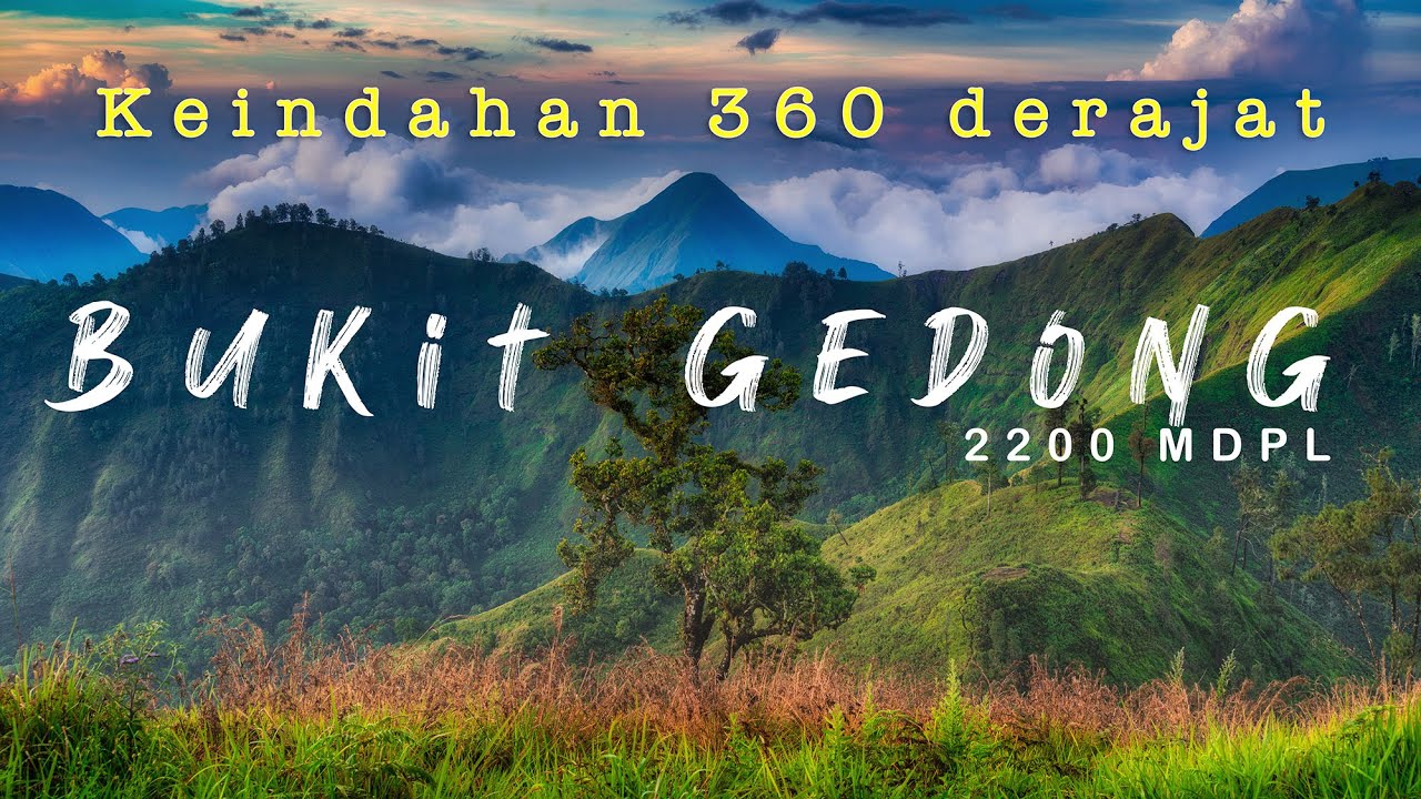 Bukit Gedong | harus dicoba !! - YouTube