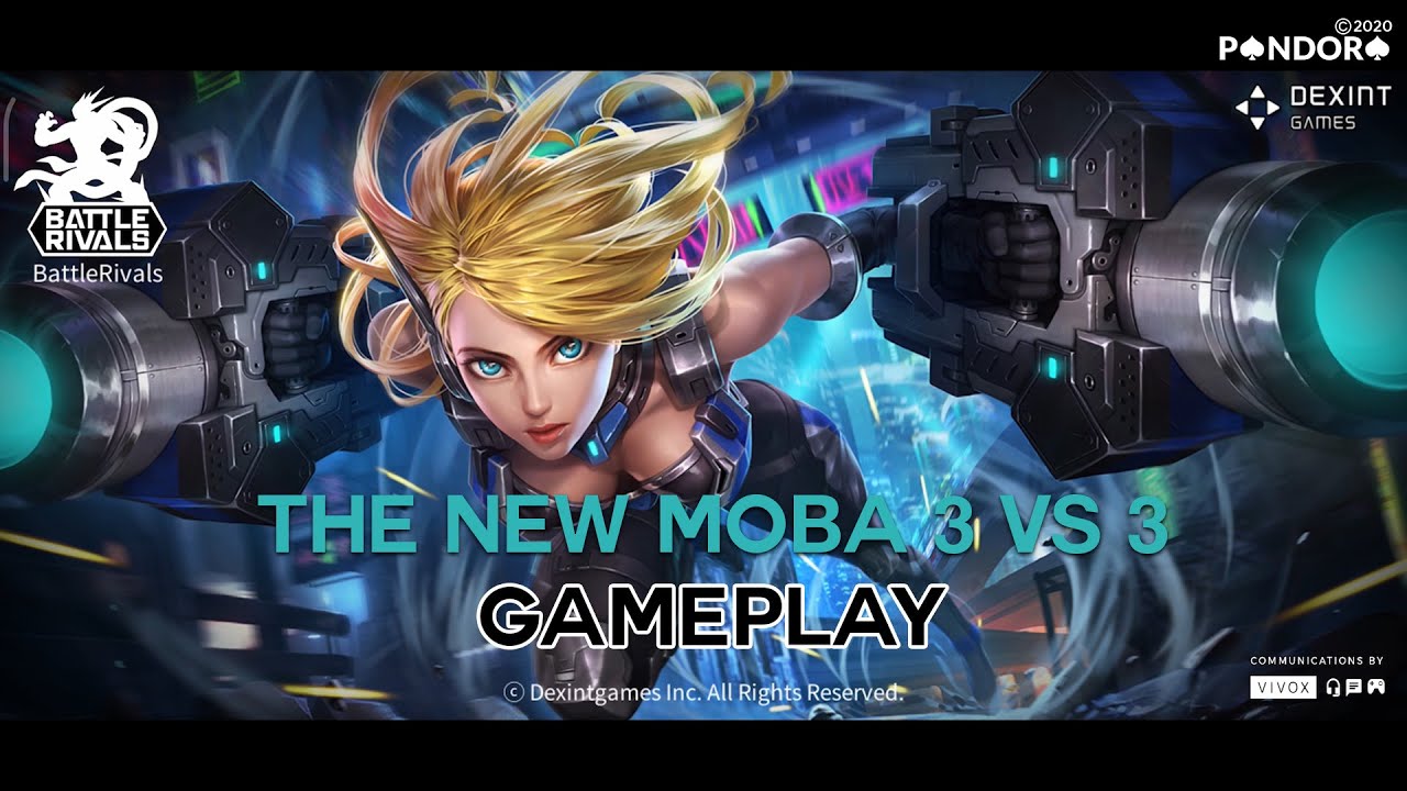 THE NEW 3 VS 3 MOBA - "BATTLE RIVALS" [GAMEPLAY] - YouTube