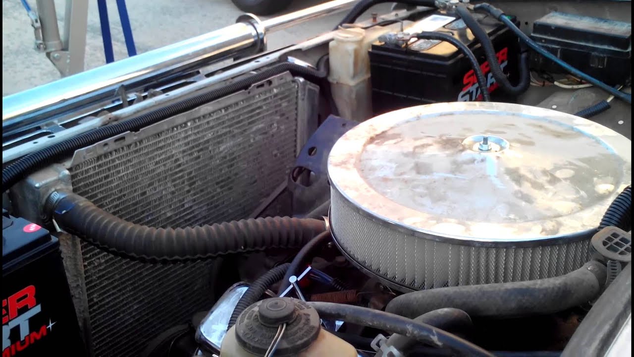 Starting of the 1989 Chevota - YouTube
