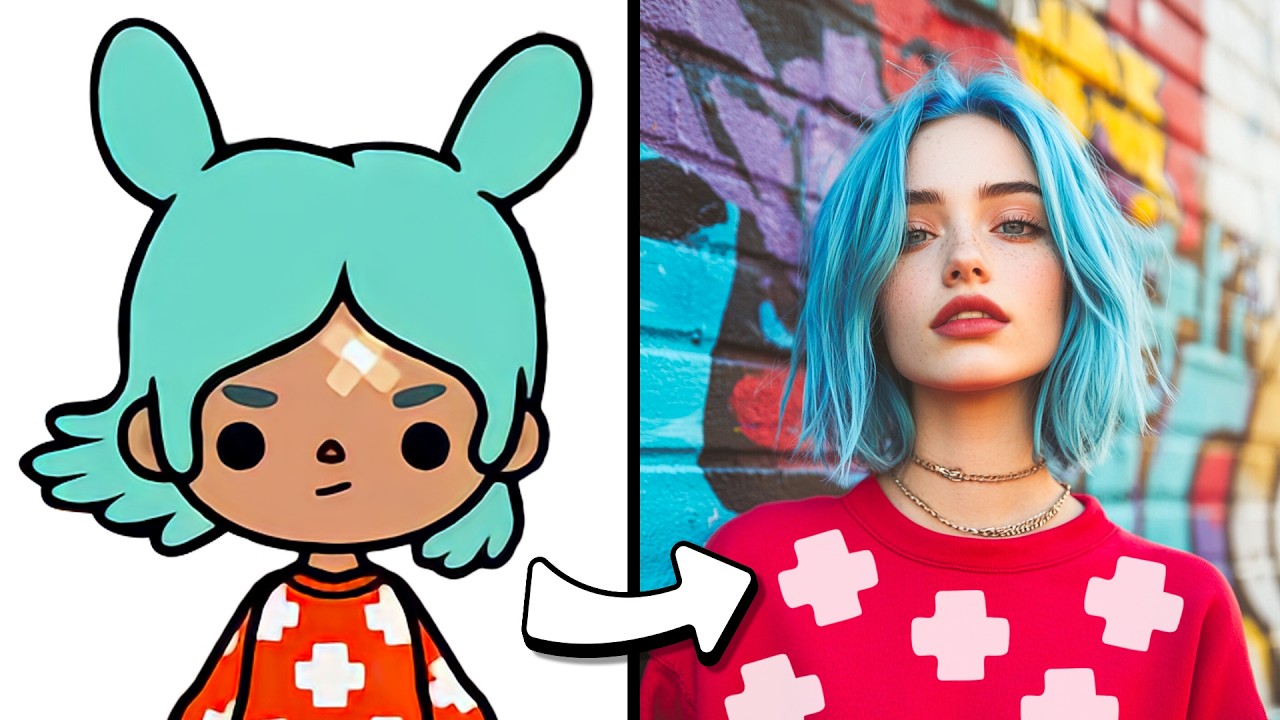Toca Life World Main Characters in Real Life | Rita, Nari and Others ...