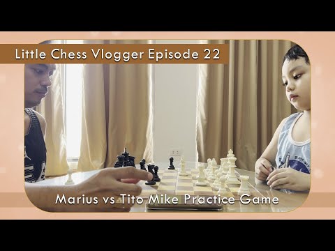 Marius' Practice Chess Match With His Uncle! Makakabawi na kaya si ...