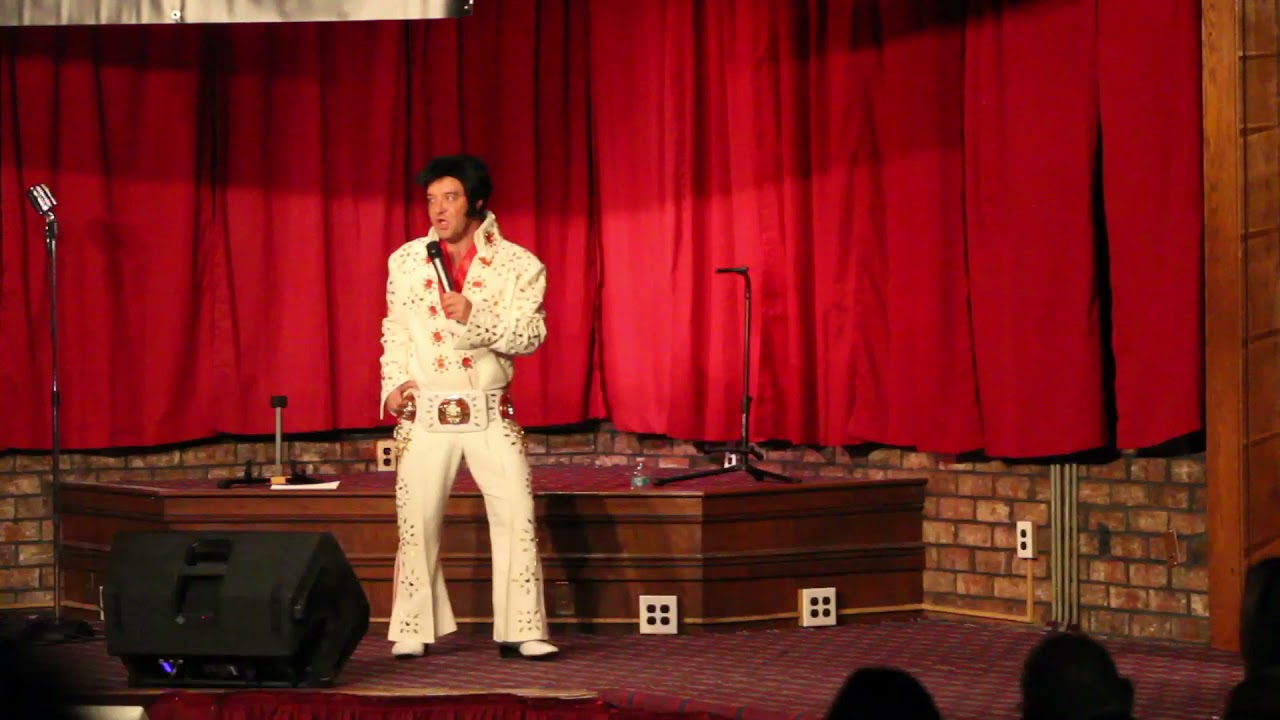Gabriel Sanders sings How Great Thou Art Elvis Week 2021 - YouTube