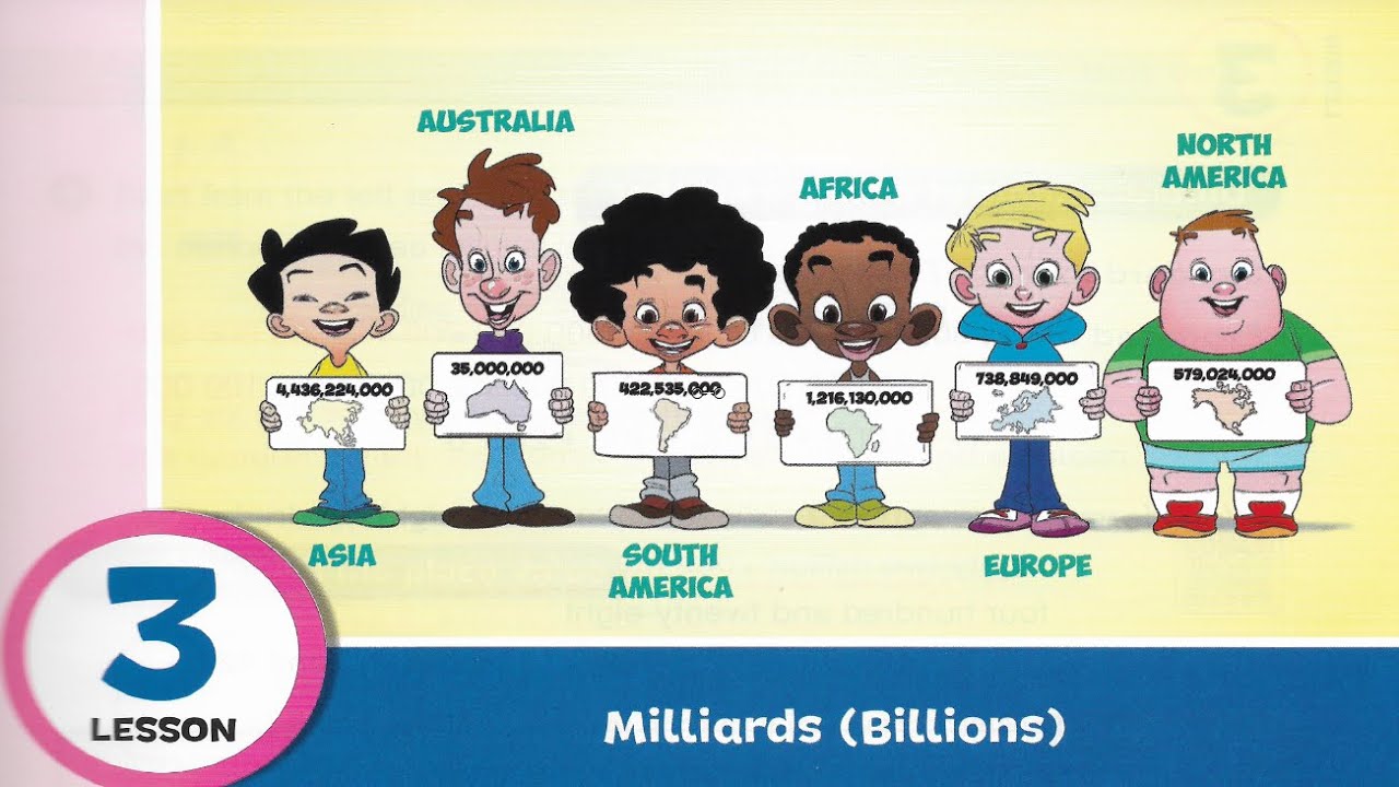 Primary 4 \ grade 4- 1st term 3- Milliards (Billions) شرح ماث رابعه ...