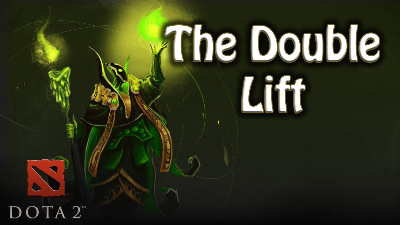 Dota 2 - Rubick lifts 2 Heroes on the cliff - YouTube