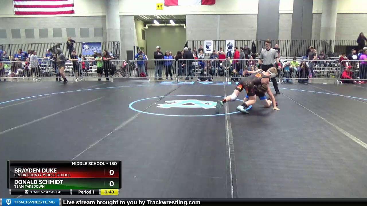 Middle School 130 Brayden Duke Crook County Middle School Vs Donald ...