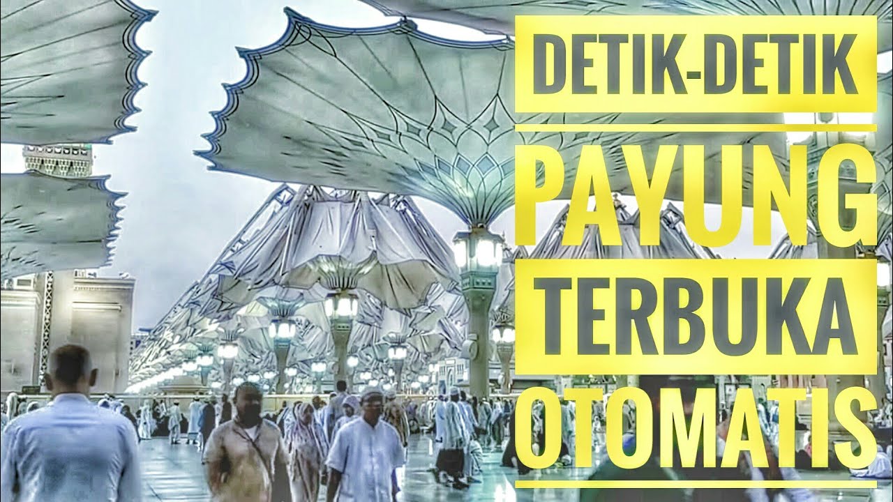 Haji Payung Masjid Nabawi - YouTube