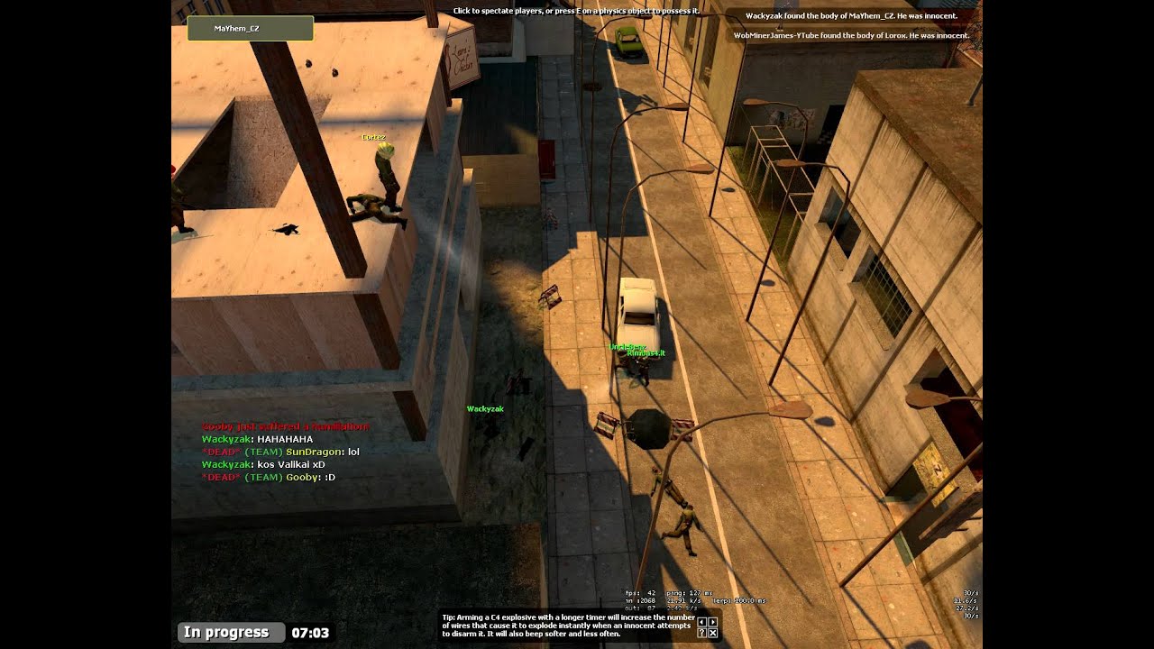 Gmod - LDT TTT - The Ultimate Sewer Jump - YouTube