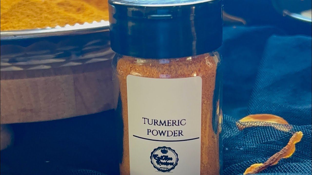 Golden goodness in every sprinkle - here’s how I make Turmeric powder 💛 ...