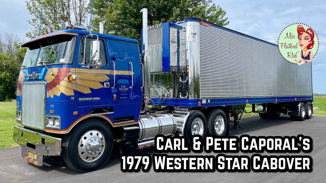 Carl & Pete Caporal’s 1979 Western Star Cabover Truck Tour - YouTube