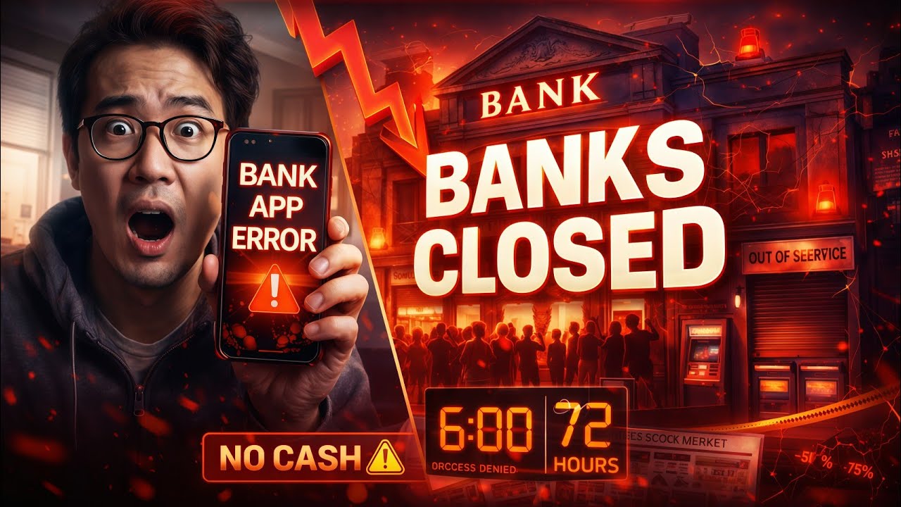 What Happens If Americans Wake Up to a Bank Shutdown? First 72 Hours ...