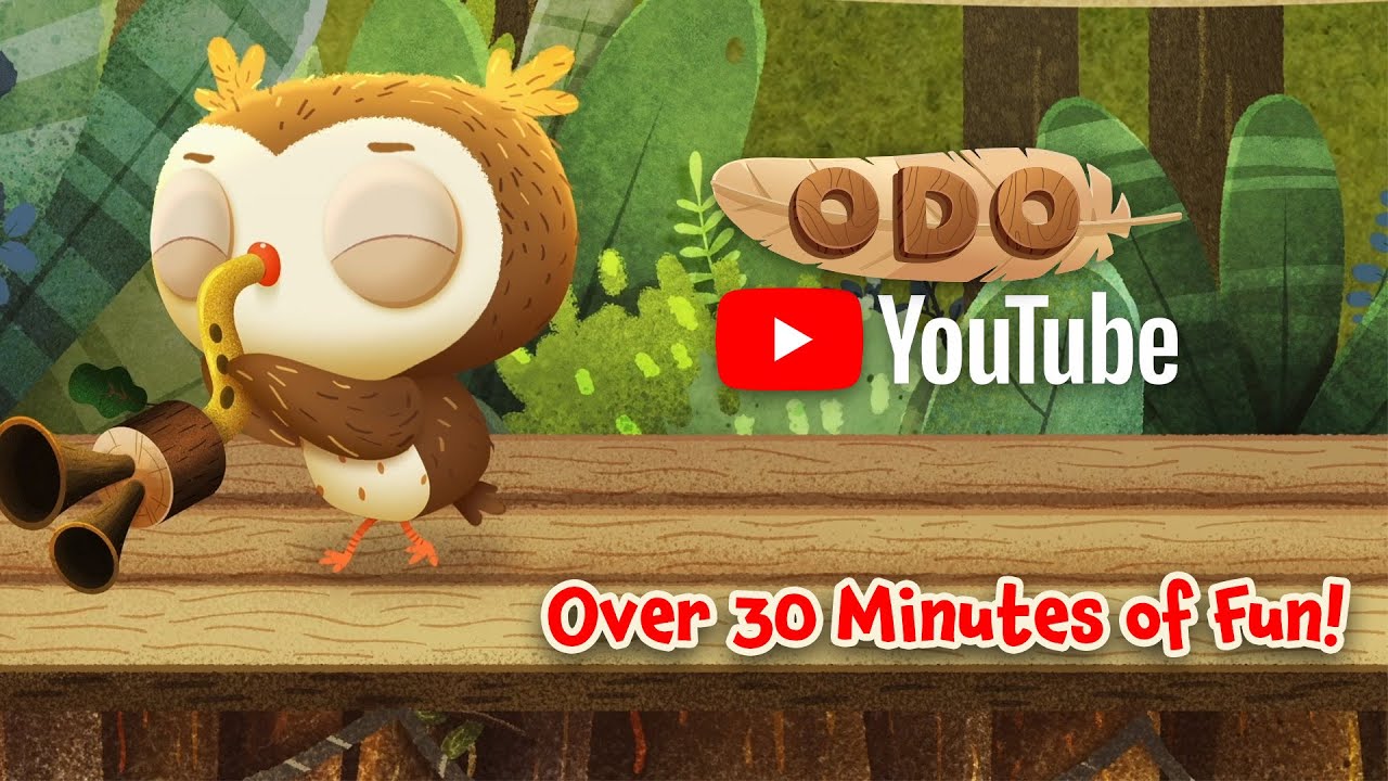 Over 30 mins of non-stop fun | Odo the series | Kids Animation, Kids ...