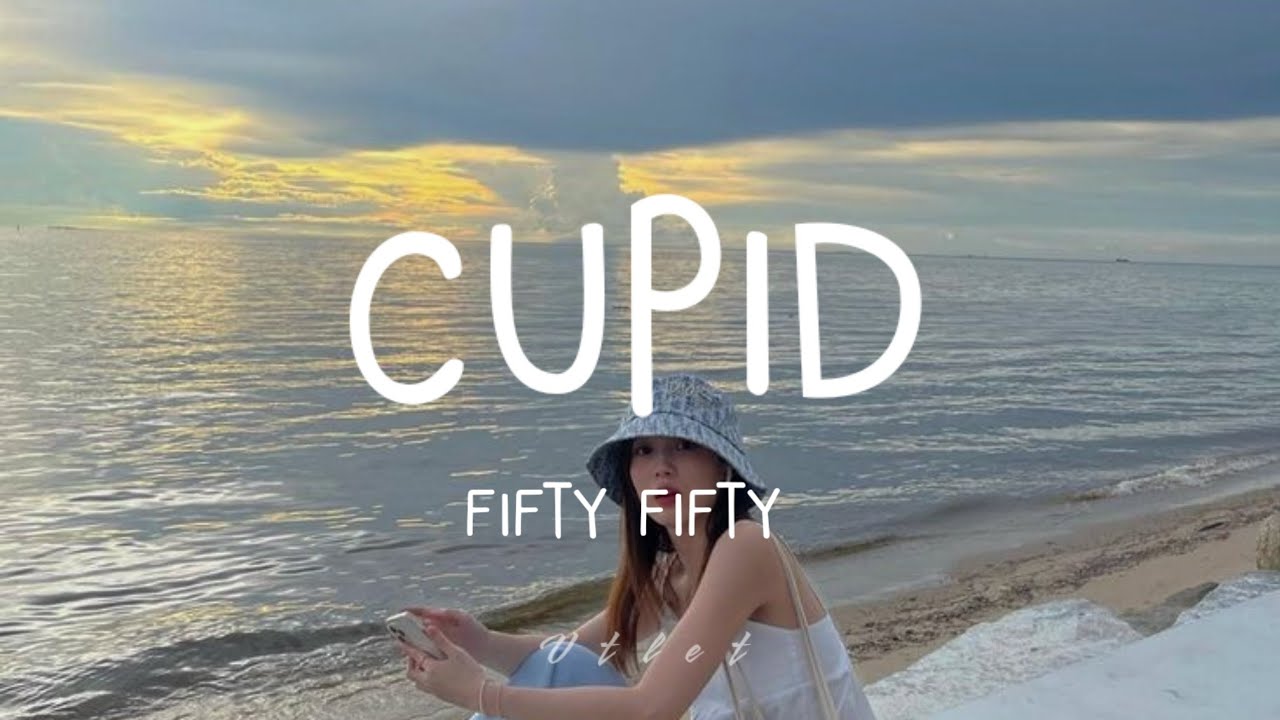 FIFTY FIFTY - Cupid (Twin Version) (Lyric video) - YouTube