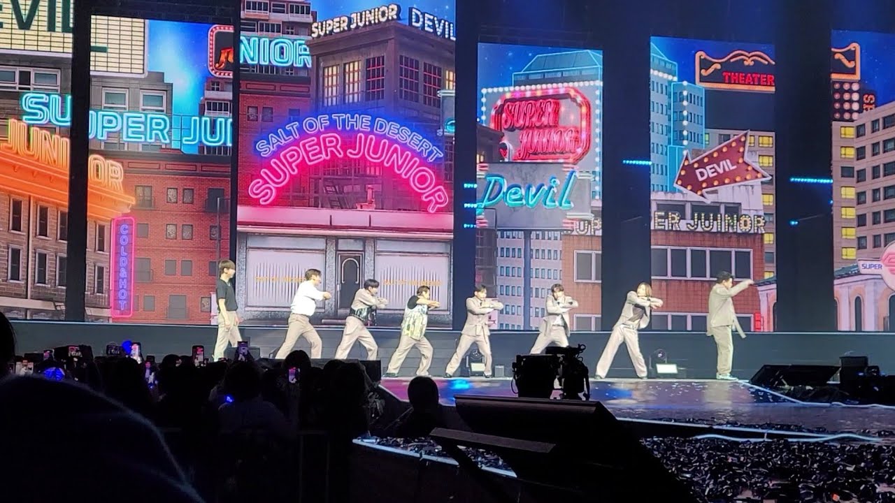 20240128 SUPER JUNIOR FAN PARTY IN KAOHSIUNG - Devil - YouTube