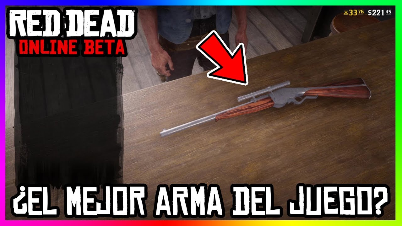 Rifle Evans de Repetición: ¿El MEJOR ARMA del Juego? | Red Dead ...