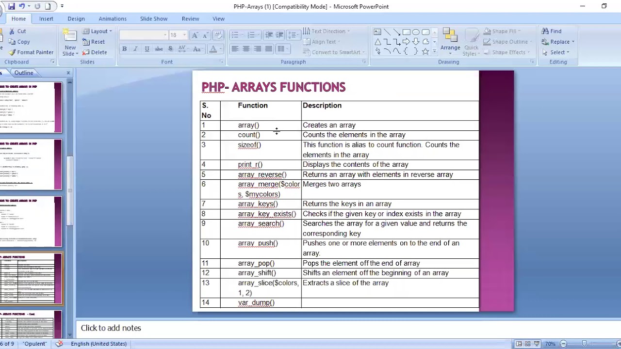 Php Arrays Youtube