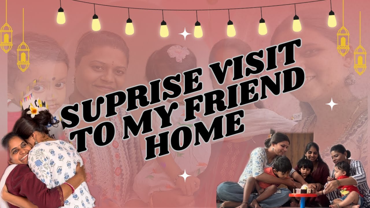 Suprise to my bestie|| suprise visit😍 || A day with friends || New vlog ...