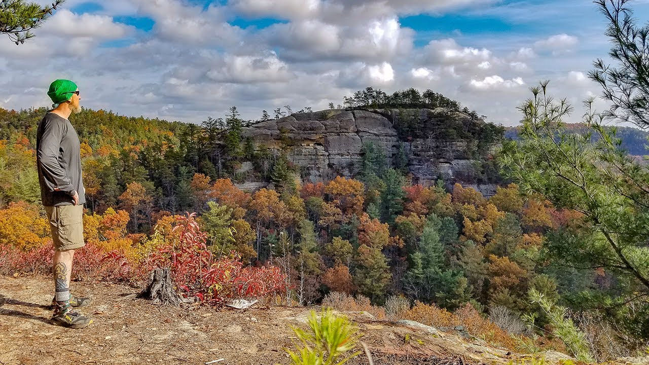 Hiking - Cloudsplitter - Red River Gorge, Slade, Kentucky - YouTube