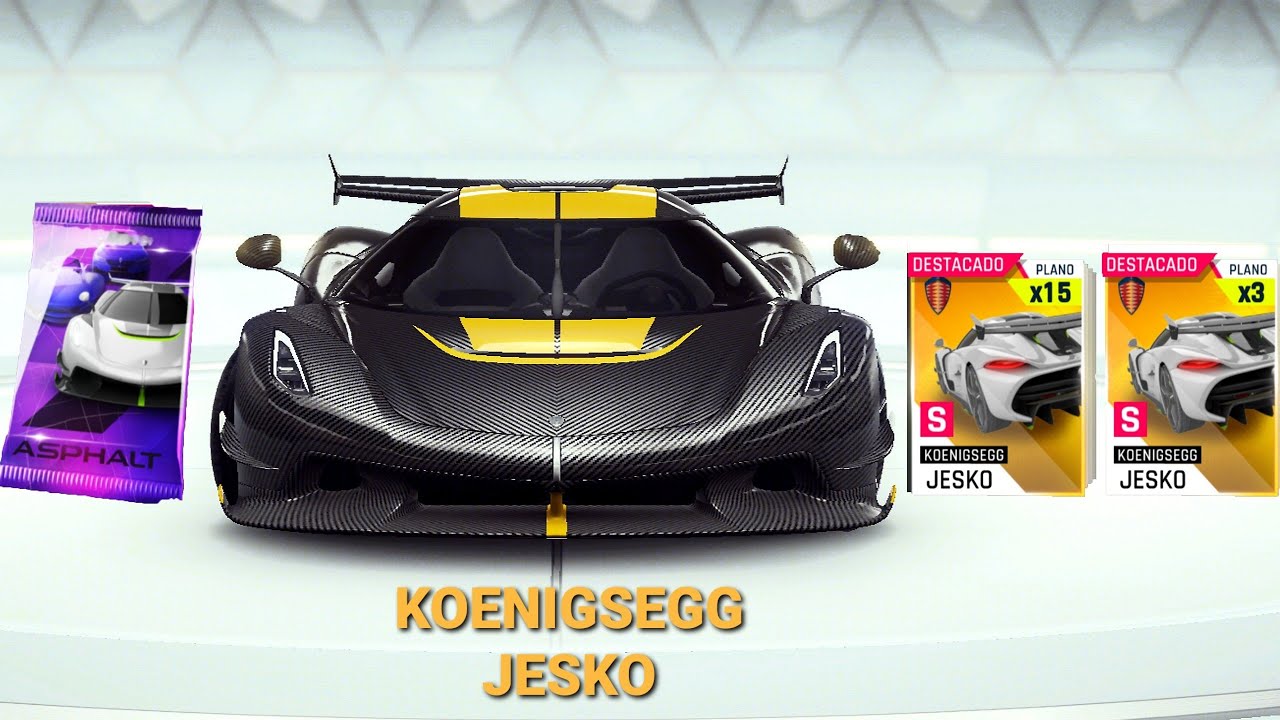Asphalt 9 Legends: Koenigsegg Jesko Road To Max 2⭐ -- 6⭐ Pack Opening ...