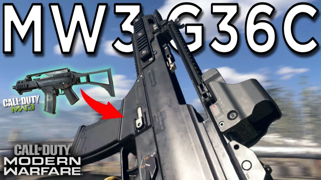 G36c Assault Rifle Mw3