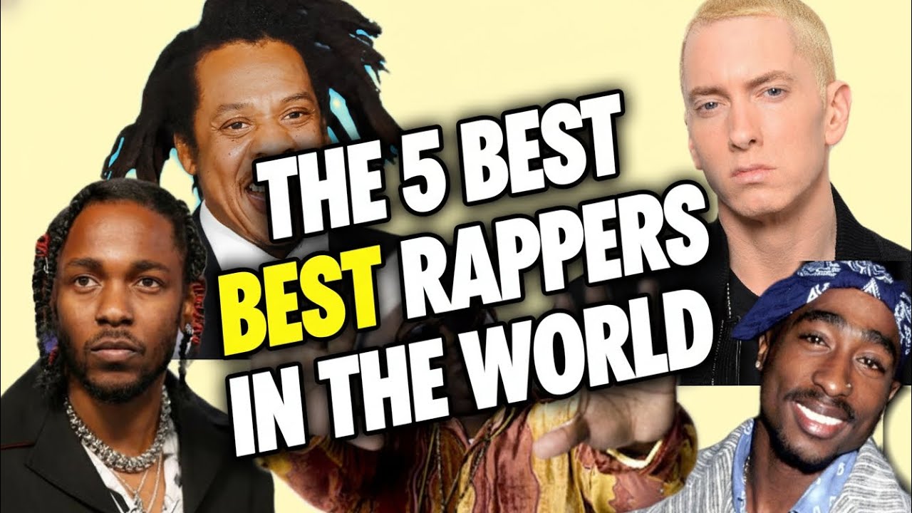 TOP 5 Greatest Rappers of All Time in the world | Who's #1? 🔥 - YouTube
