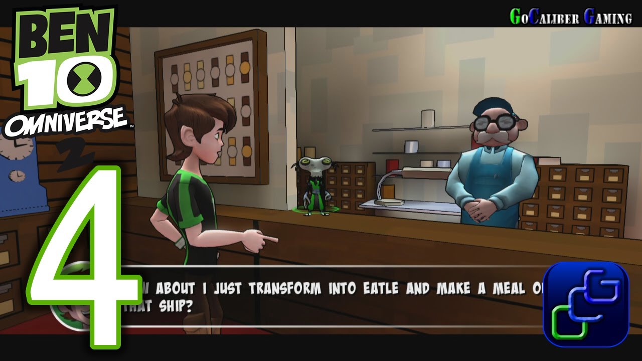 Ben 10 Omniverse 2 Walkthrough - Part 4 - WELCOME TO ERF - YouTube